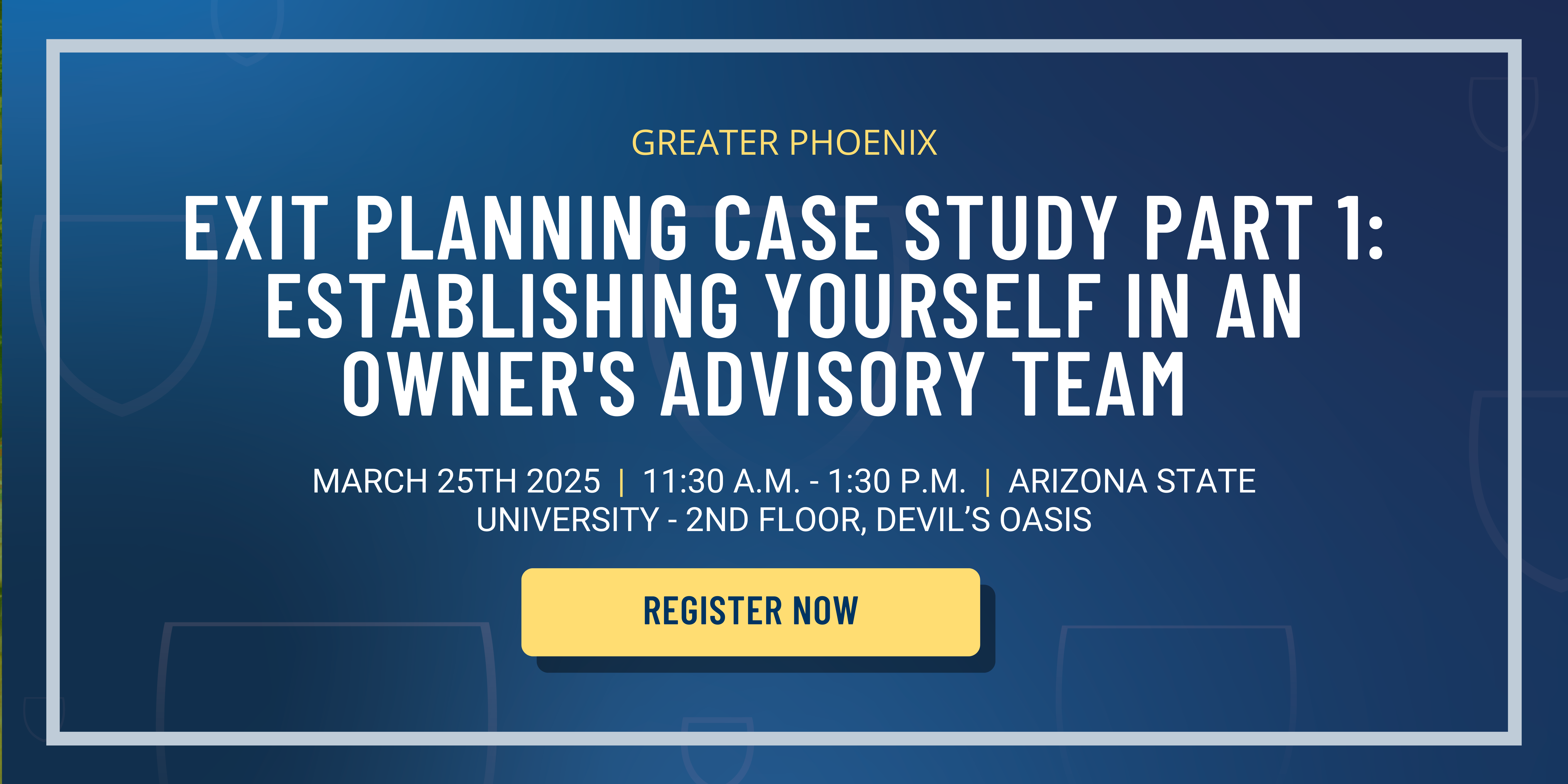 Exit Planning Case Study Part 1: Establishing Yourself in an Owner's ...